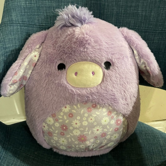 Squishmallows | Toys | Squishmallows Purple Donkey Plush | Poshmark